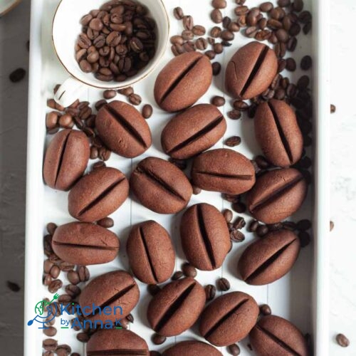 Coffee beans cookies