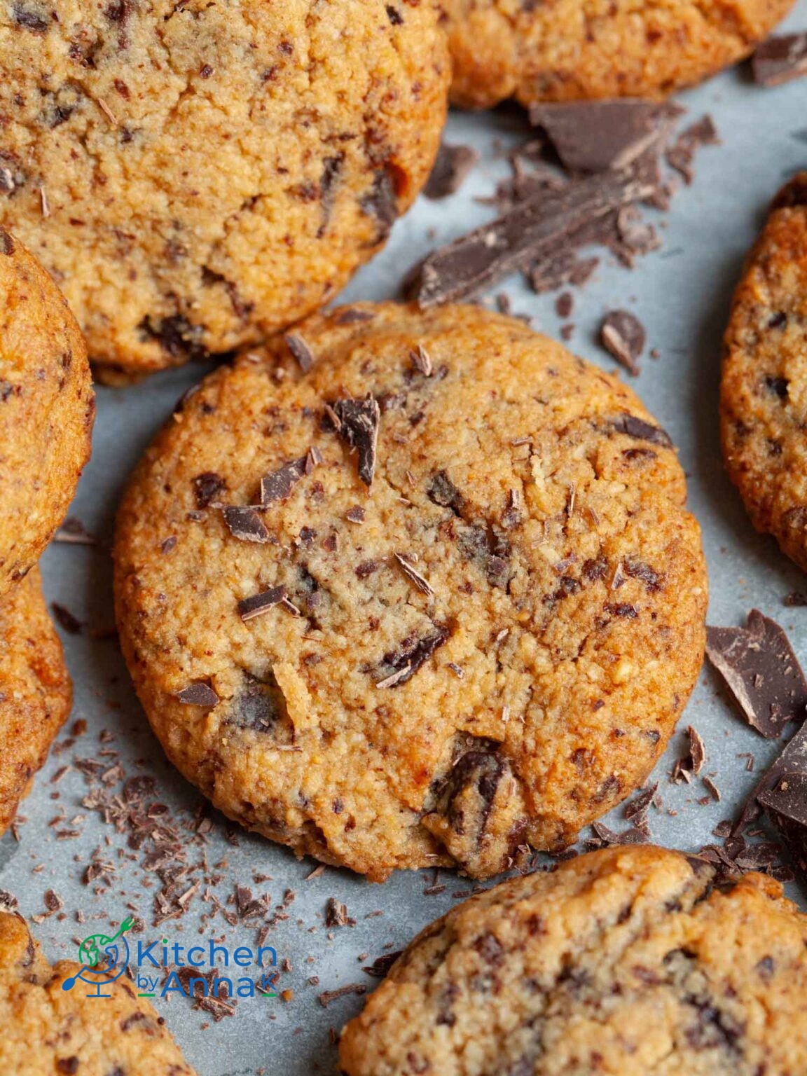 Diabetic friendly chocolate chunks cookies