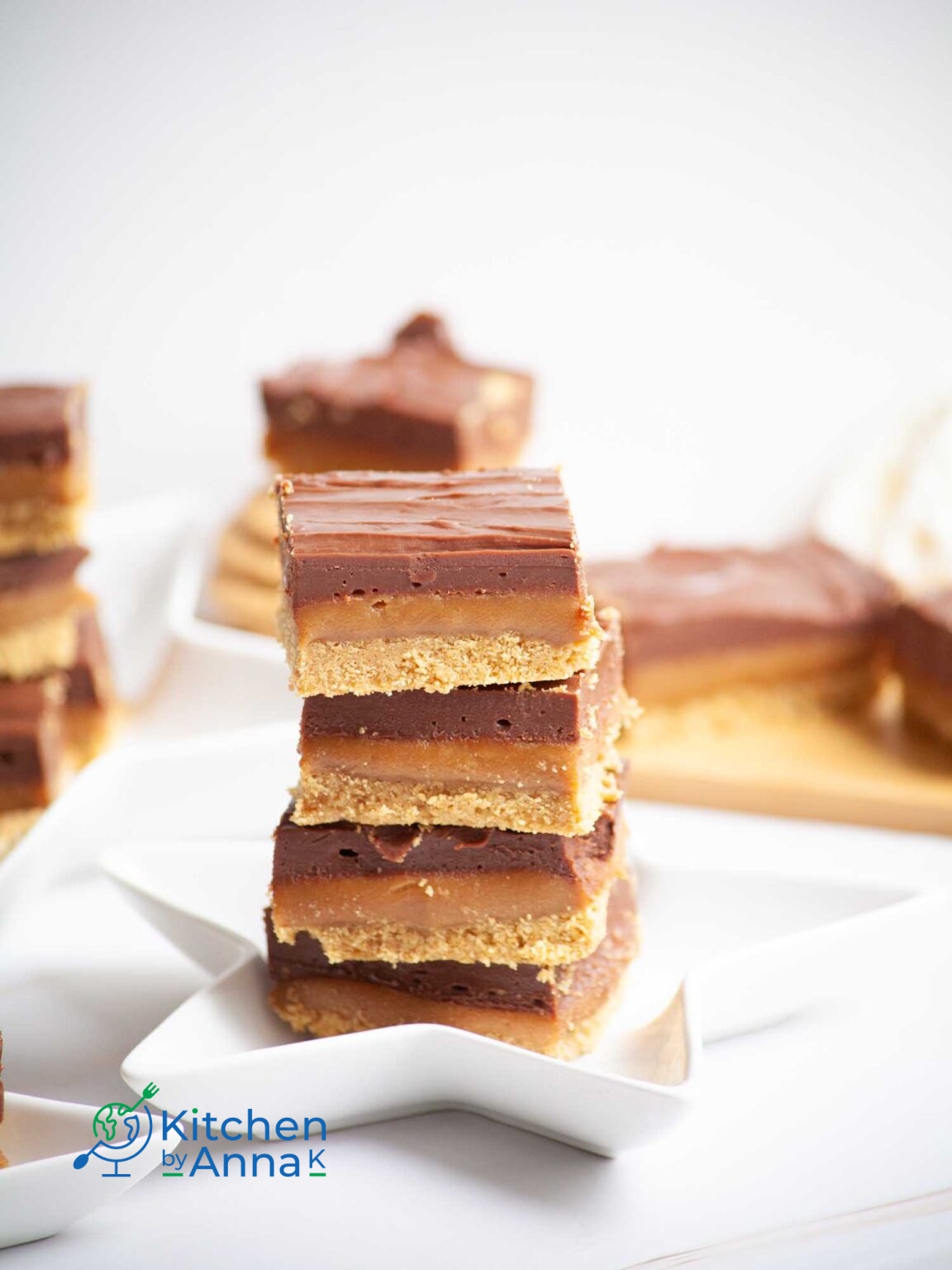 No-bake Scottish millionaire’s caramel slice - Kitchen by Anna K
