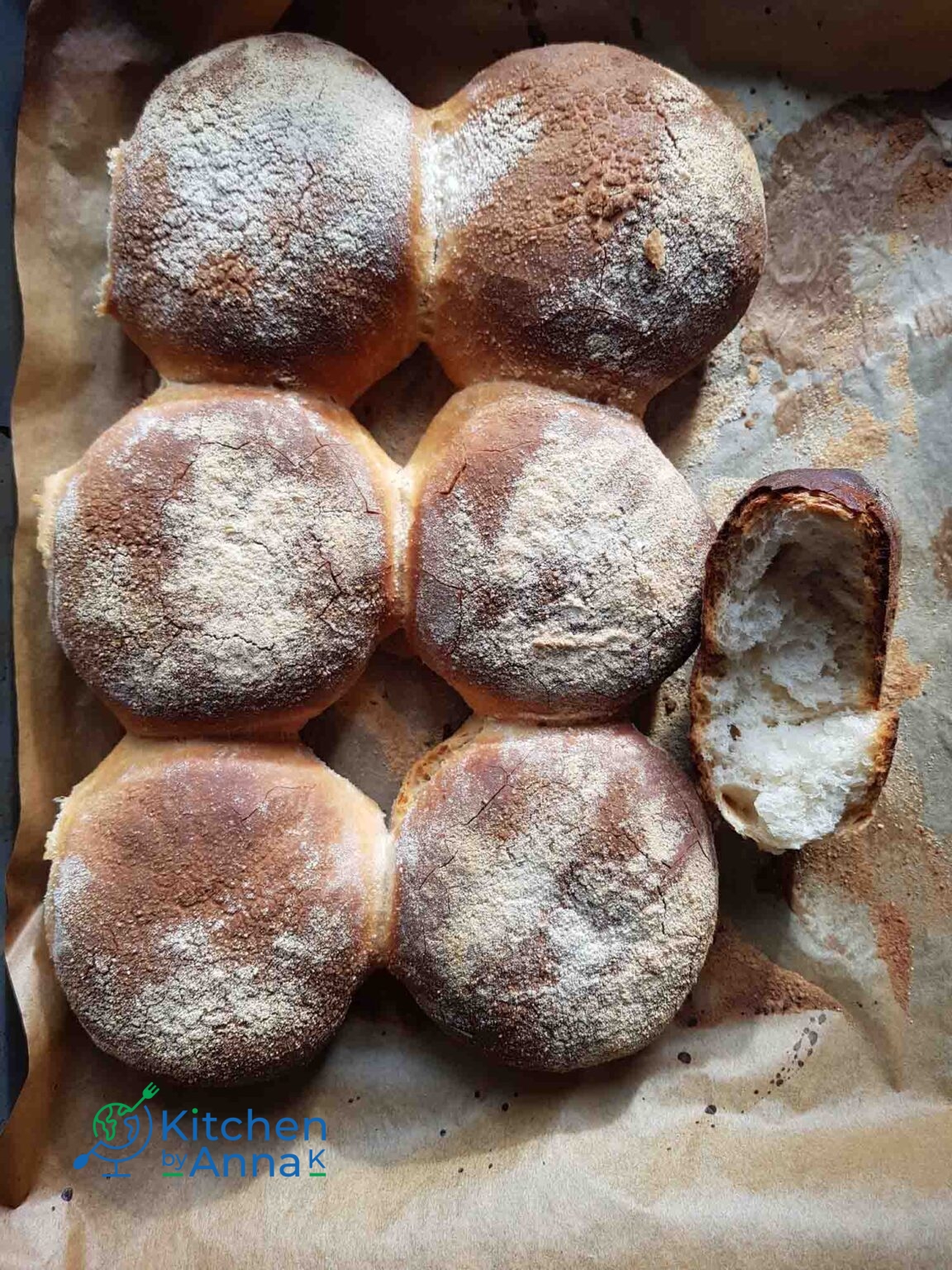 Scottish well-fired rolls - Kitchen by Anna K