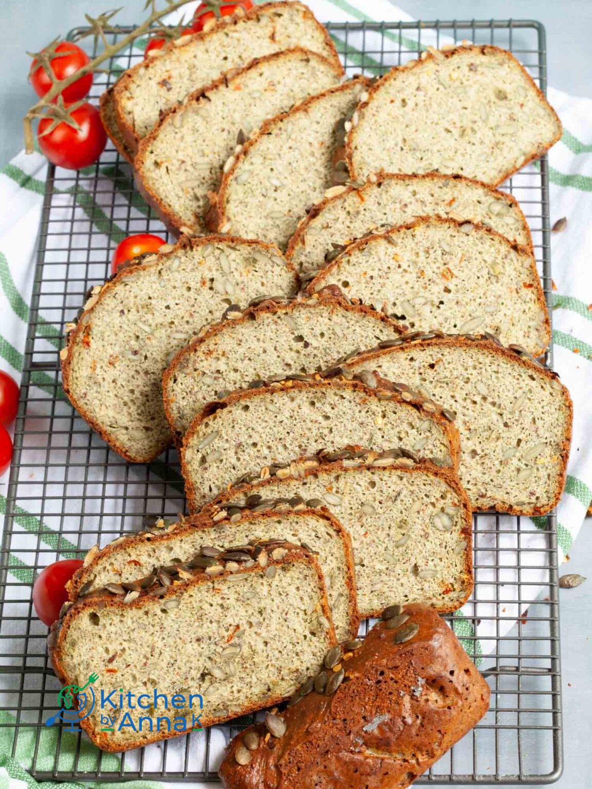 Low-carb pumpkin chili bread - Kitchen by Anna K