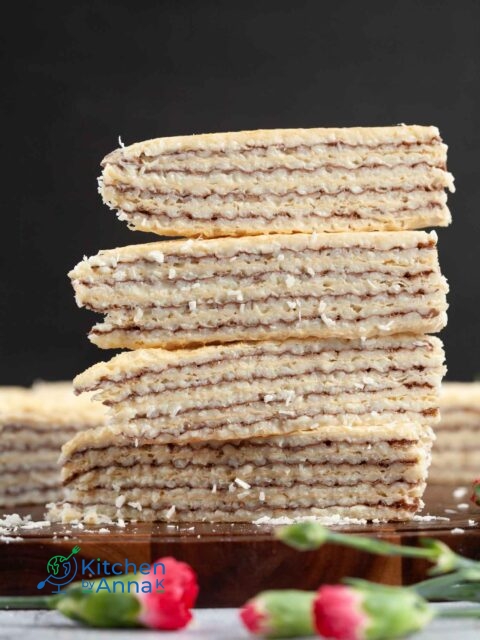 Polish coconut wafers - Kitchen by Anna K