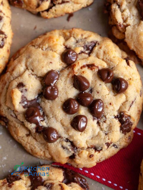 Powdered milk chocolate chip cookies - Kitchen by Anna K