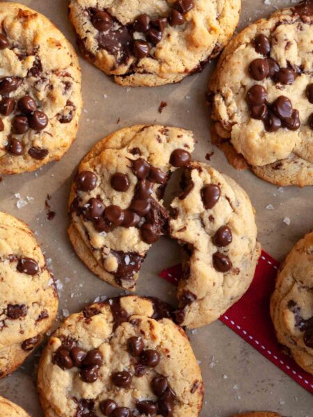 Powdered milk chocolate chip cookies - Kitchen by Anna K